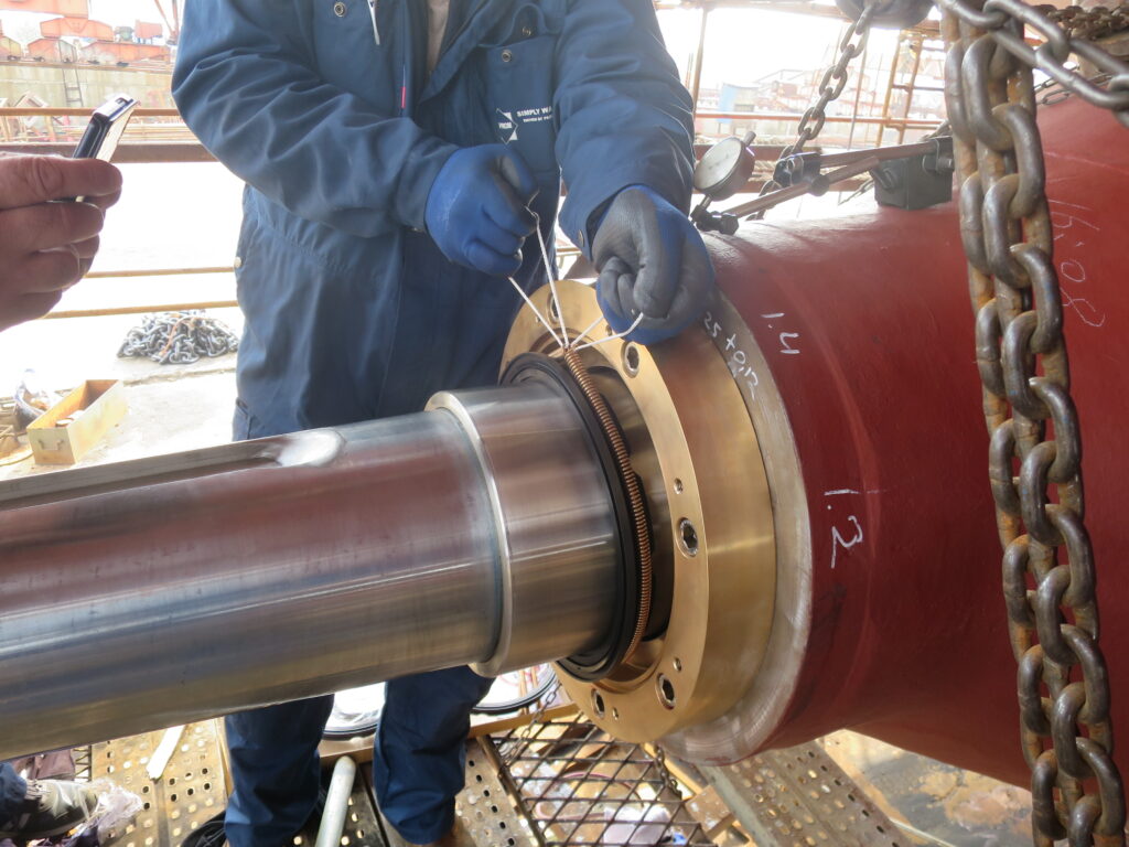 Maprom | Water lubricated propeller shaft system solutions